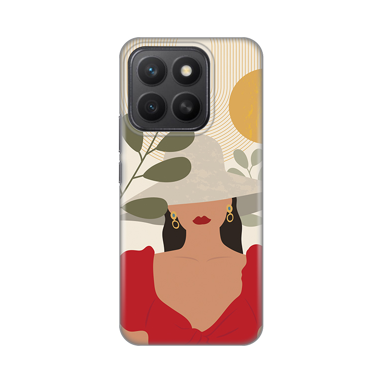 Silikonska futrola print za Huawei Honor X8c Summer Girl