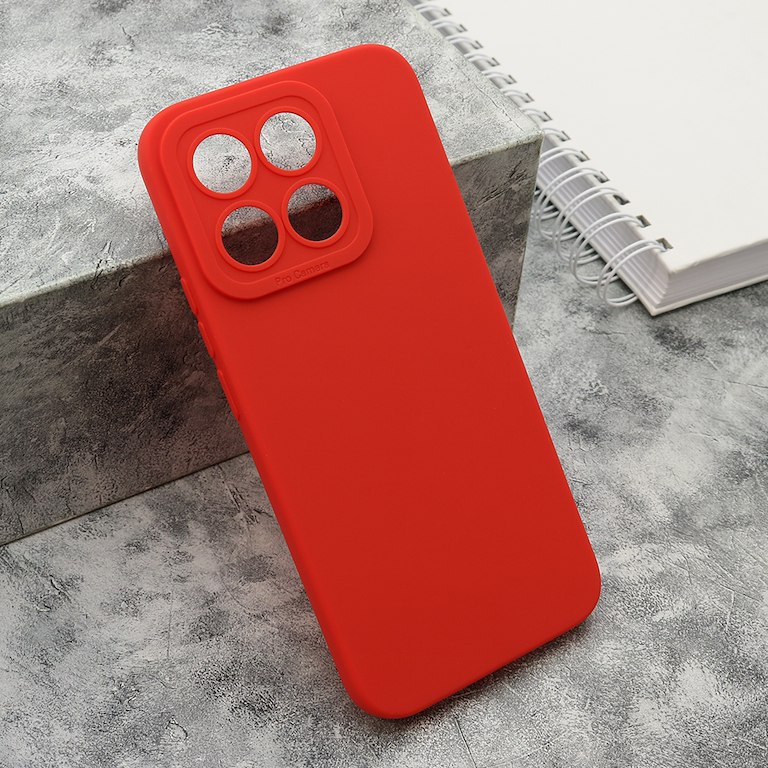 Silikonska futrola Pro Camera za Huawei Honor X8c crvena (MS)