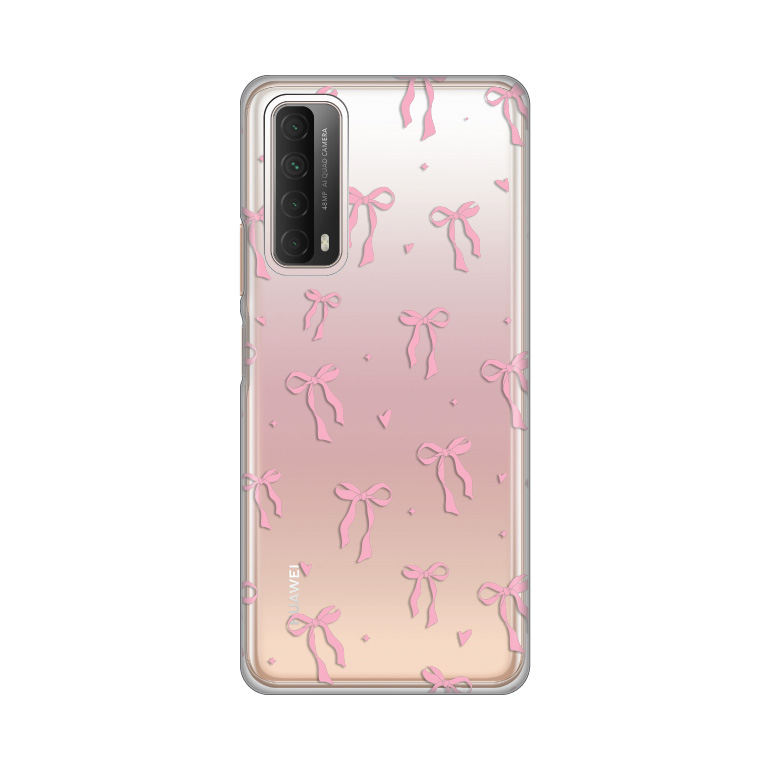 Zastitna ultra tanka (skin) maska / futrola PRINT - Huawei P smart 2021 Cute Bow