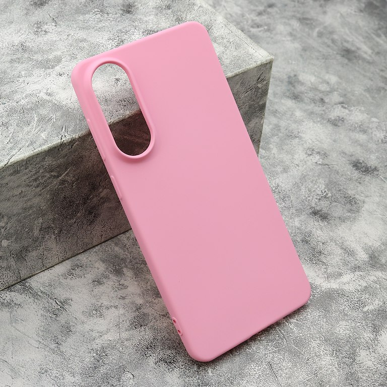 Zastitna maska (futrola) GENTLE COLOR - Samsung Galaxy S25 Edge roze (MS)