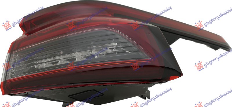 STOP LAMPA SPOLJASNJA LED (DEPO) Leva str. NISSAN QASHQAI (2021-) (OEM: 26550-6UA5A, 265506UA5A)