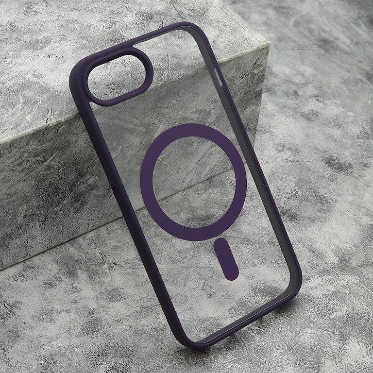 Zastitna maska (futrola) BORDER MagSafe - iPhone 16e ljubicasta (MS)