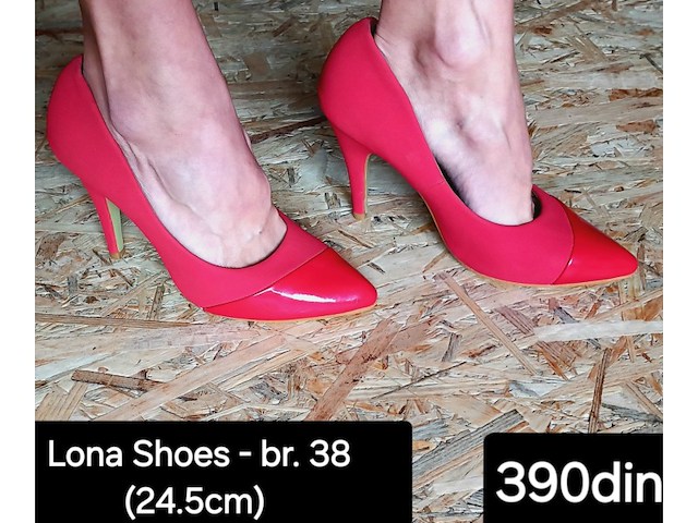 Lona Shoes ženske cipele štikle crvene br. 38