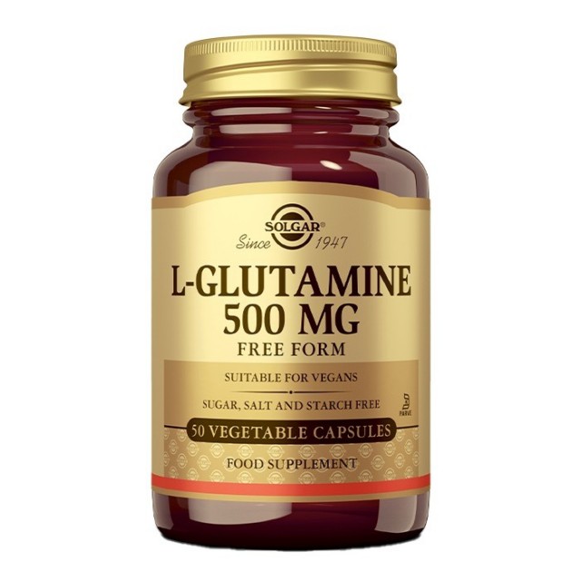 SOLGAR L-GLUTAMIN 500MG CPS A50
