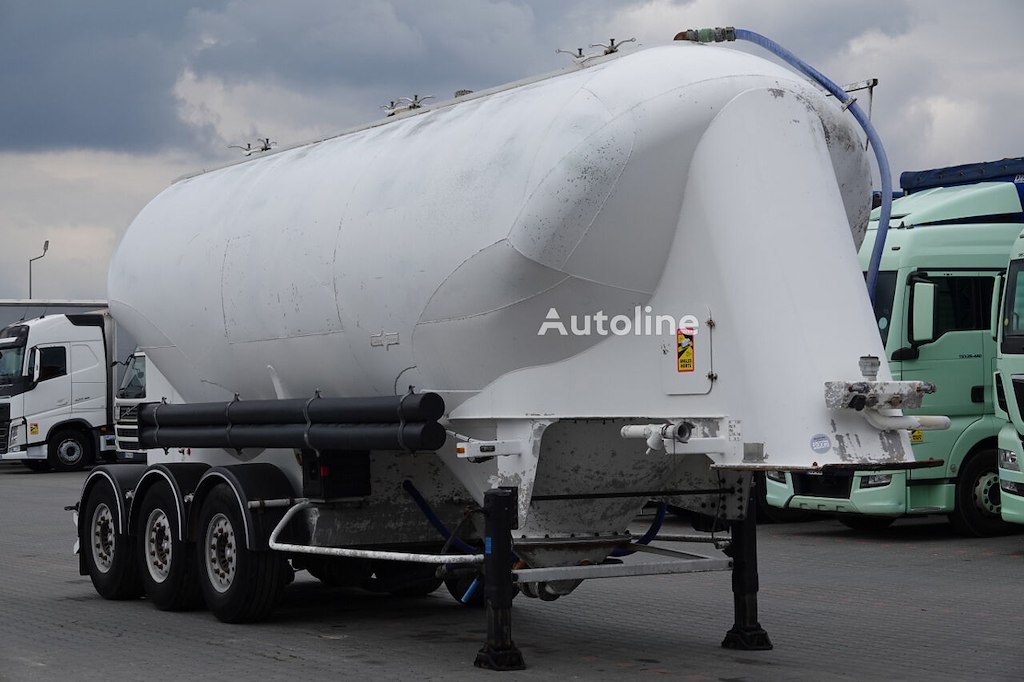 Spitzer CEMENTONACZEPA / 37 000 L / SILOS / 3 KOMORY / OSIE SAF / ALUFEL cisterna za prevoz cementa