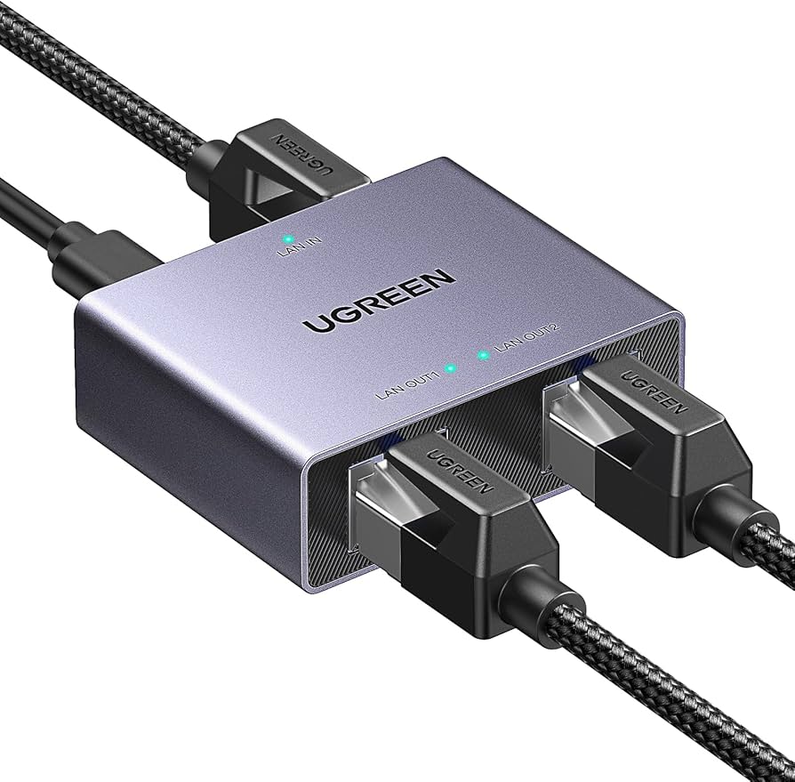 UGREEN NW301 RJ45 Gigabitni Spliter 1/2