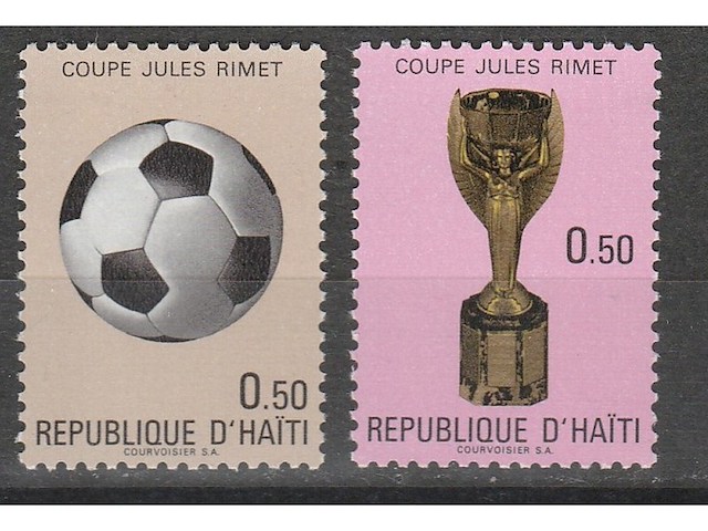 Haiti - 1971 - Jules Rimet Cup - Žil Rime - MNH