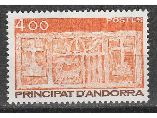 Andora - 1983 - Oldest Coat of arms of Andorra - MNH
