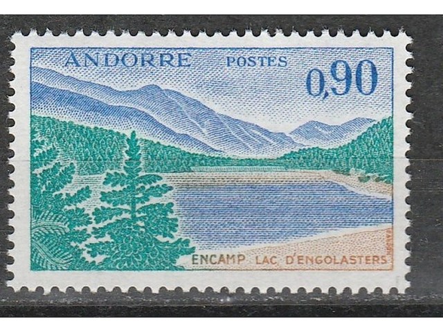 Andorra - 1971 - Lake Engolasters - MNH