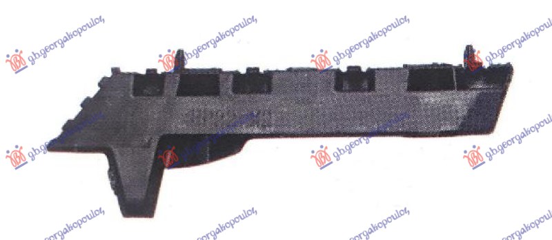 NOSAC PREDNJEG BRANIKA PLASTICNI Leva str. MG 5 (2022-) (OEM: 10819985)
