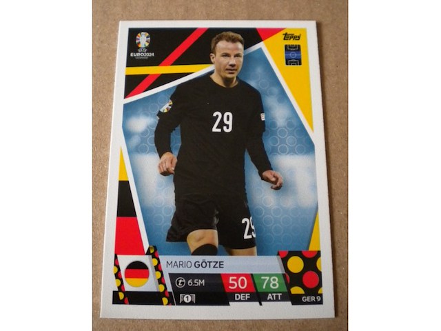 Kartica `Topps Euro 2024 Match Attax` (GER 9)