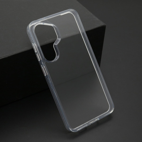 Futrola COLOR FRAME za Samsung S931B Galaxy S25 5G srebrna (providna)
