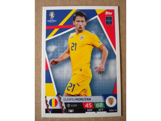 Kartica `Topps Euro 2024 Match Attax` (ROU 11)