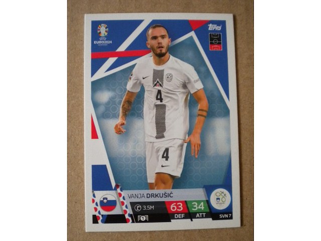 Kartica `Topps Euro 2024 Match Attax` (SVN 7)