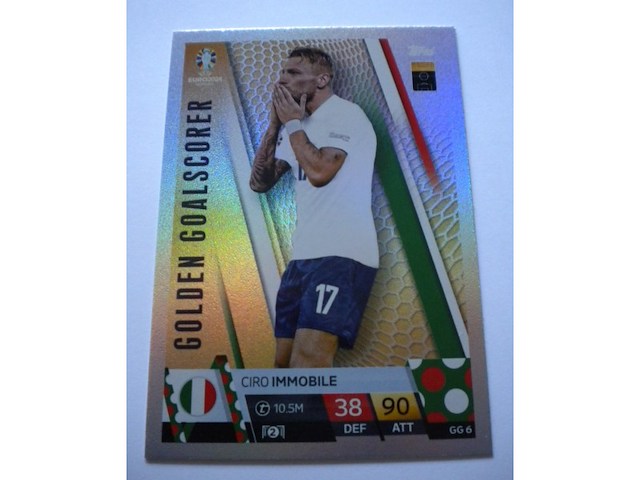 Kartica `Topps Euro 2024 Match Attax` (GG 6)