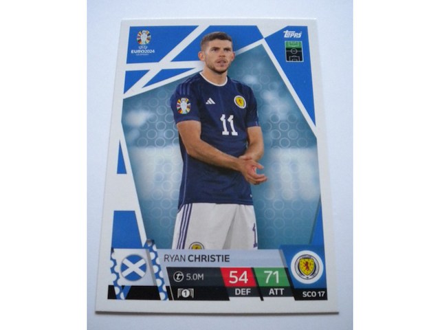 Kartica `Topps Euro 2024 Match Attax` (SCO 17)