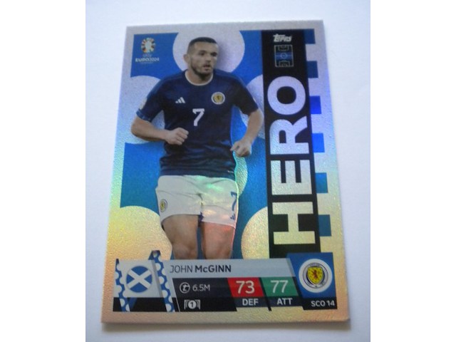 Kartica `Topps Euro 2024 Match Attax` (SCO 14)