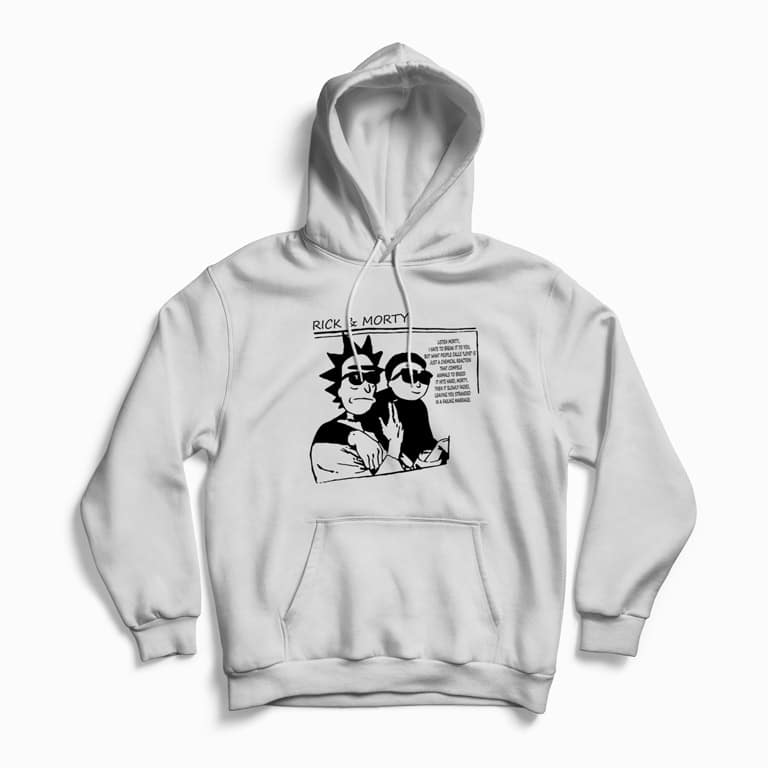Rick And Morty Sonic Youth Style duks