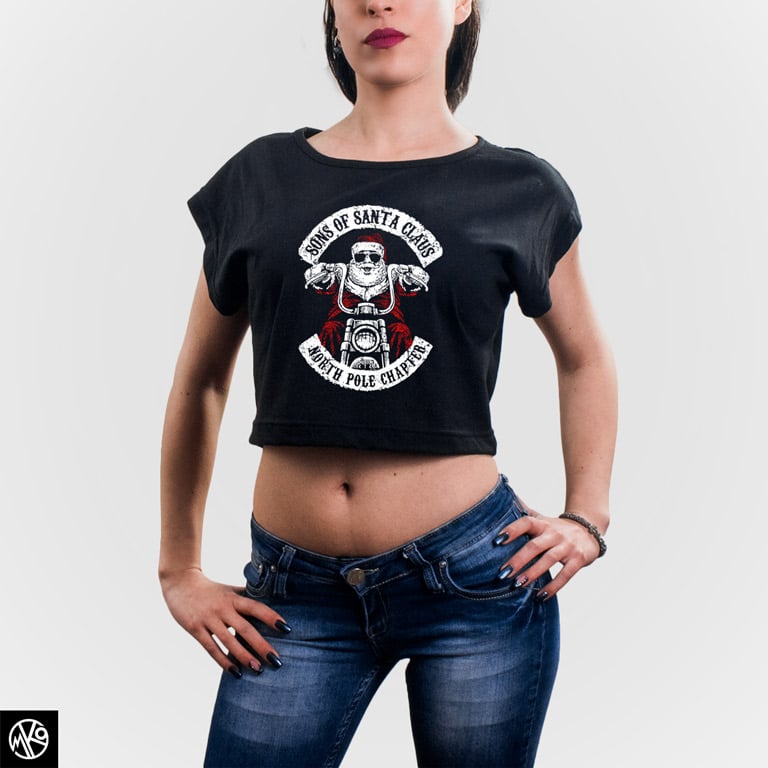 SOA Santa crop top majica