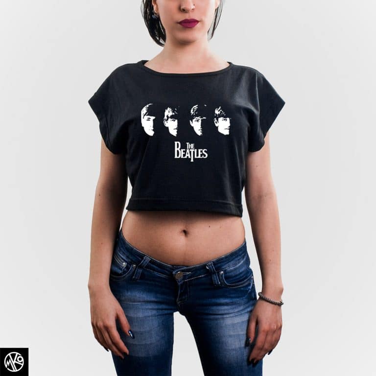 The Beatles Glave Crop Top majica