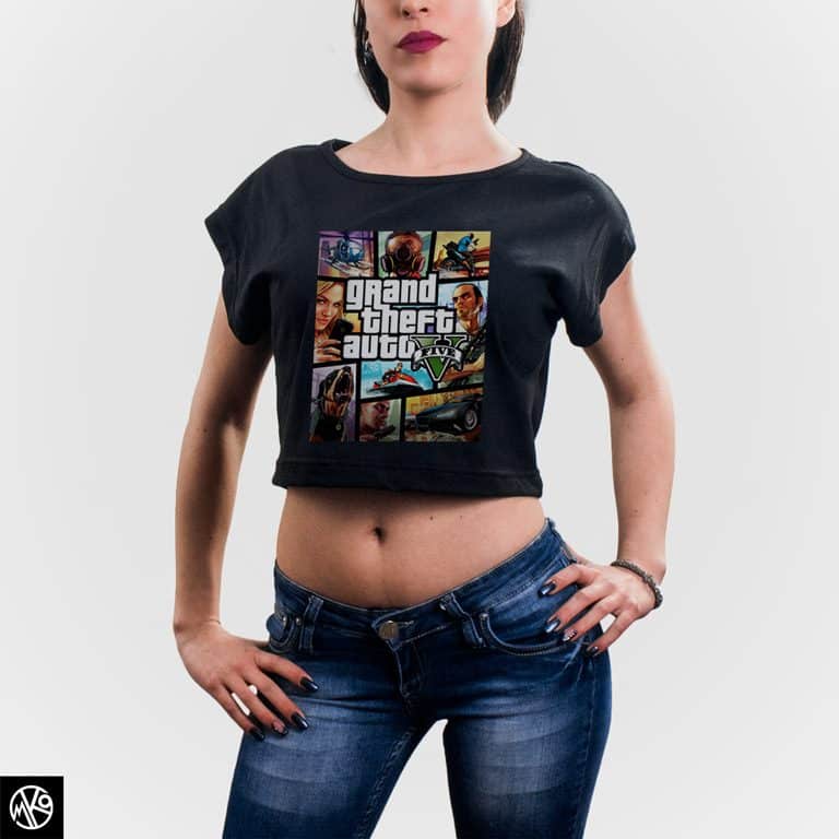 GTA V Crop Top majica