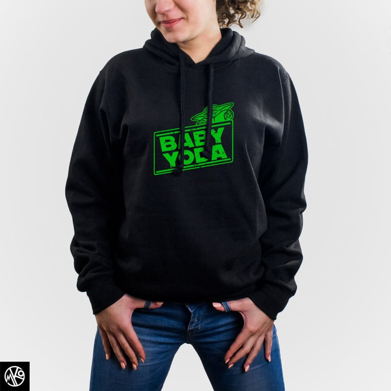 Baby Yoda Zeleni duks