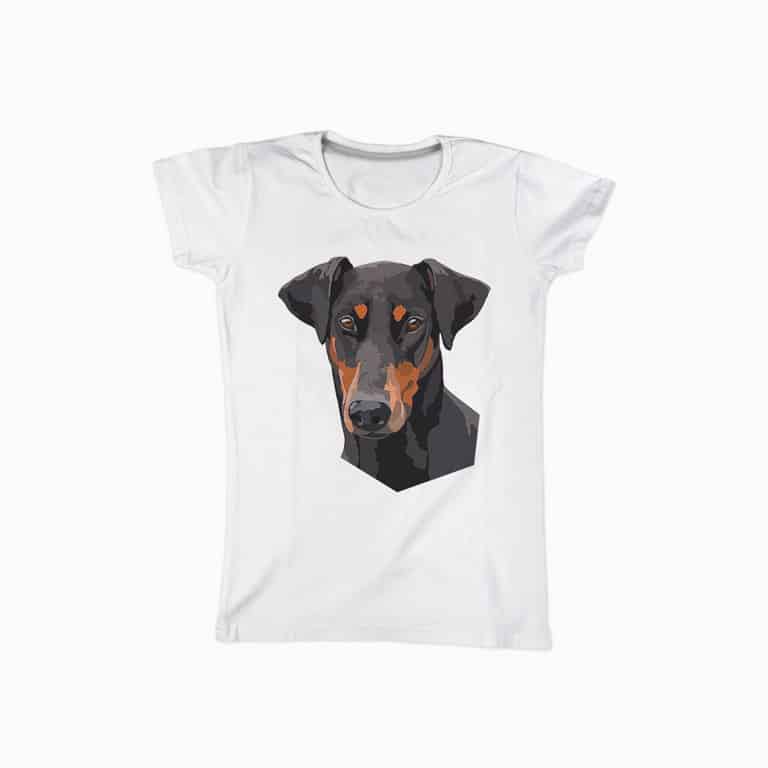Doberman Down Ears majica
