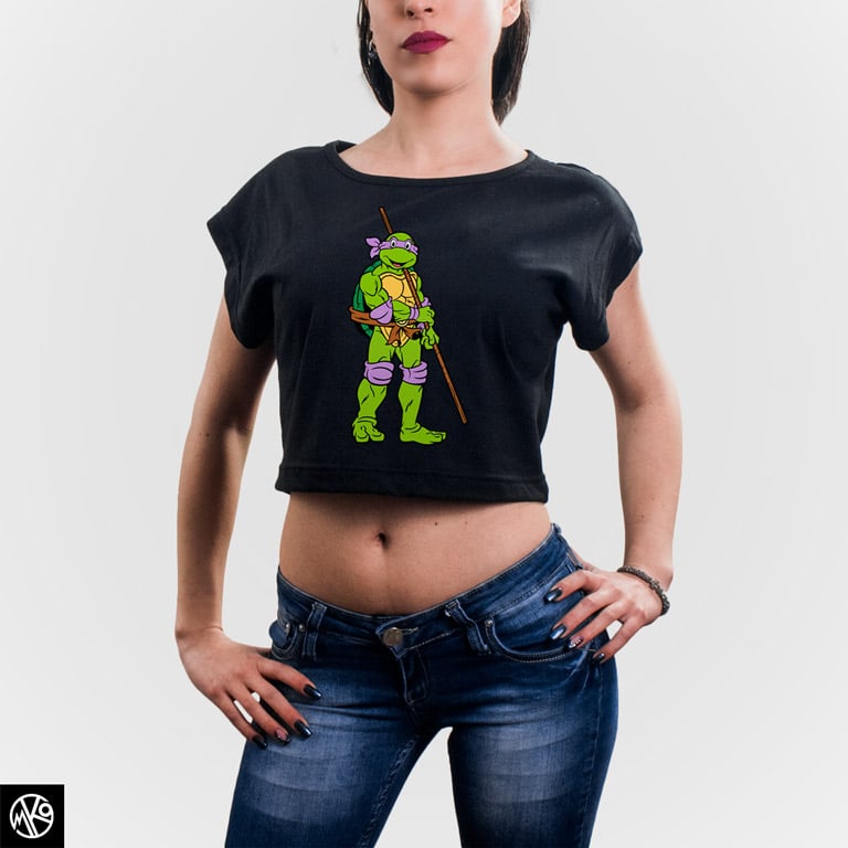 Donatello crop top majica