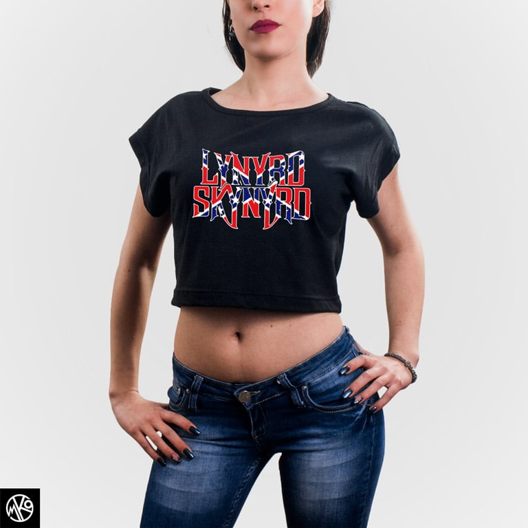 Lynyrd Skynyrd crop top majica