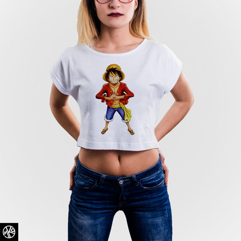 Monkey D. Luffy crop top majica