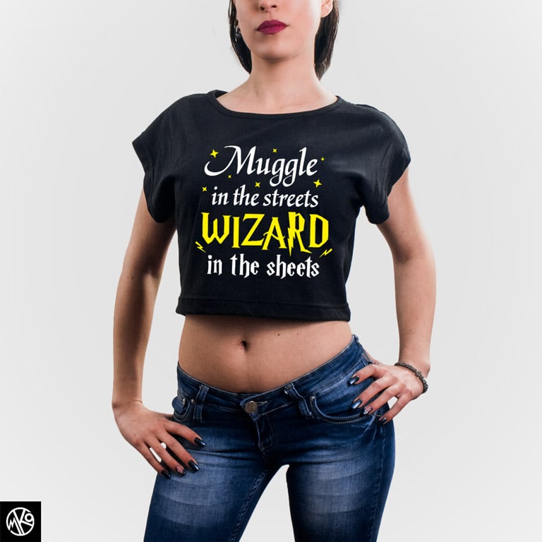 Muggle In The Streets crop top majica