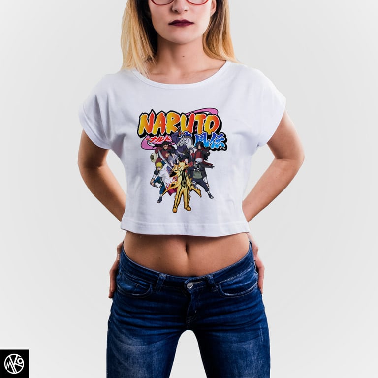 Naruto Crew crop top majica