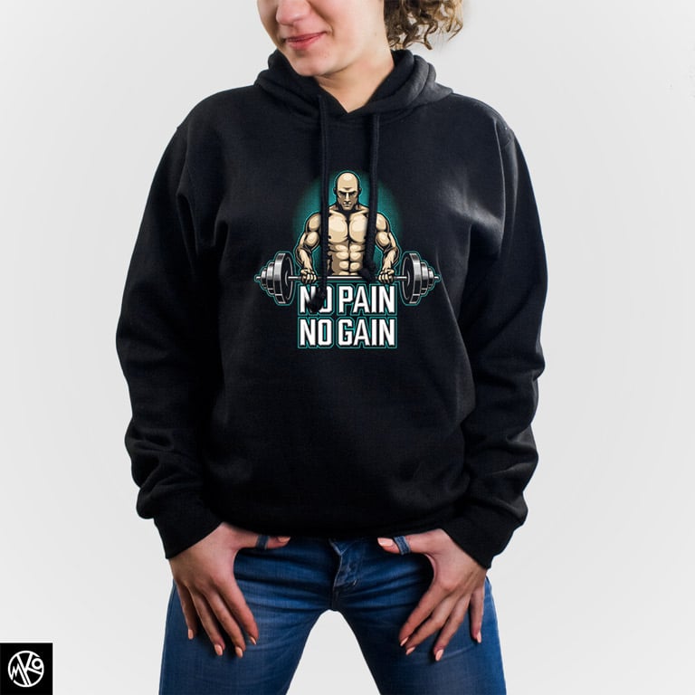 No Pain No Gain Turquoise duks