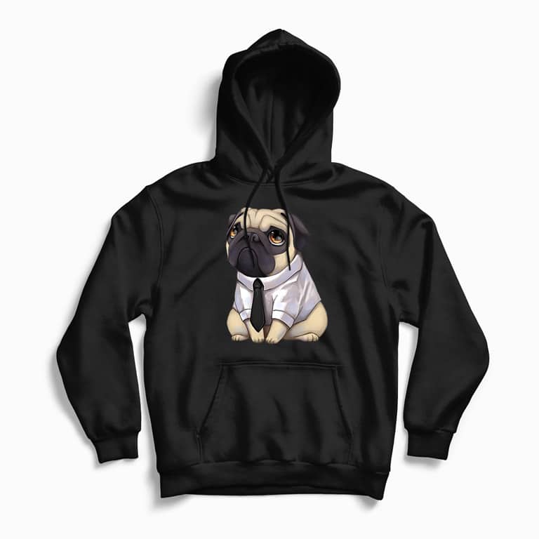 Pug In Suit duks