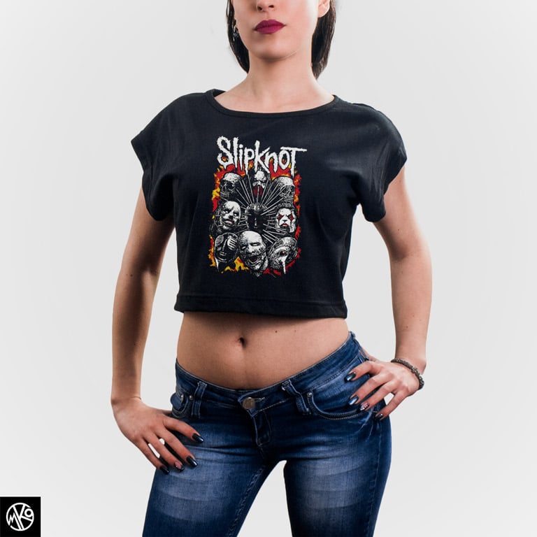 Slipknot Crew crop top majica