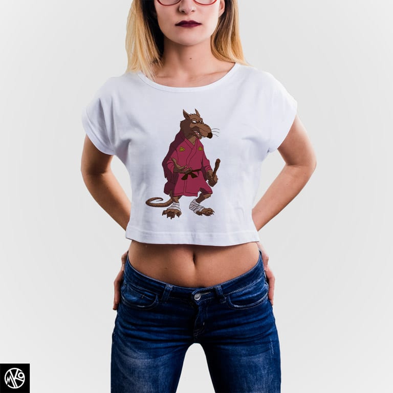 Splinter crop top majica