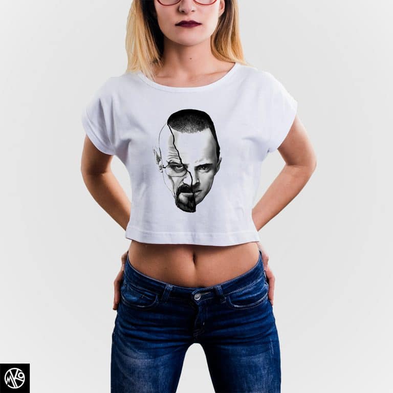 Breaking Bad Face Crop Top majica