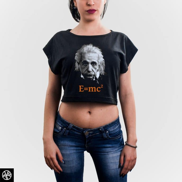 Einstein Crop Top majica