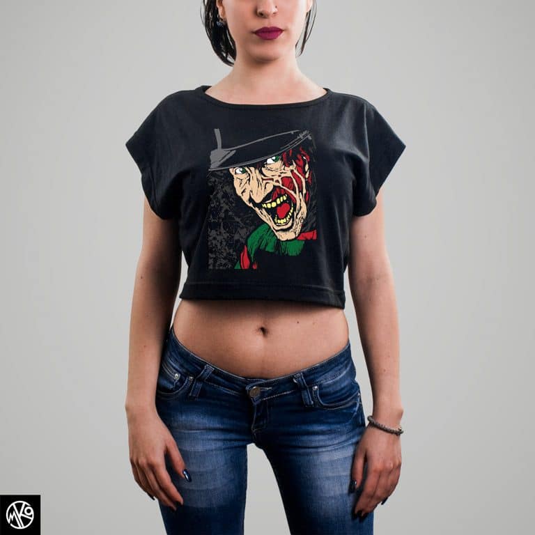 Freddy Krueger Crop Top majica