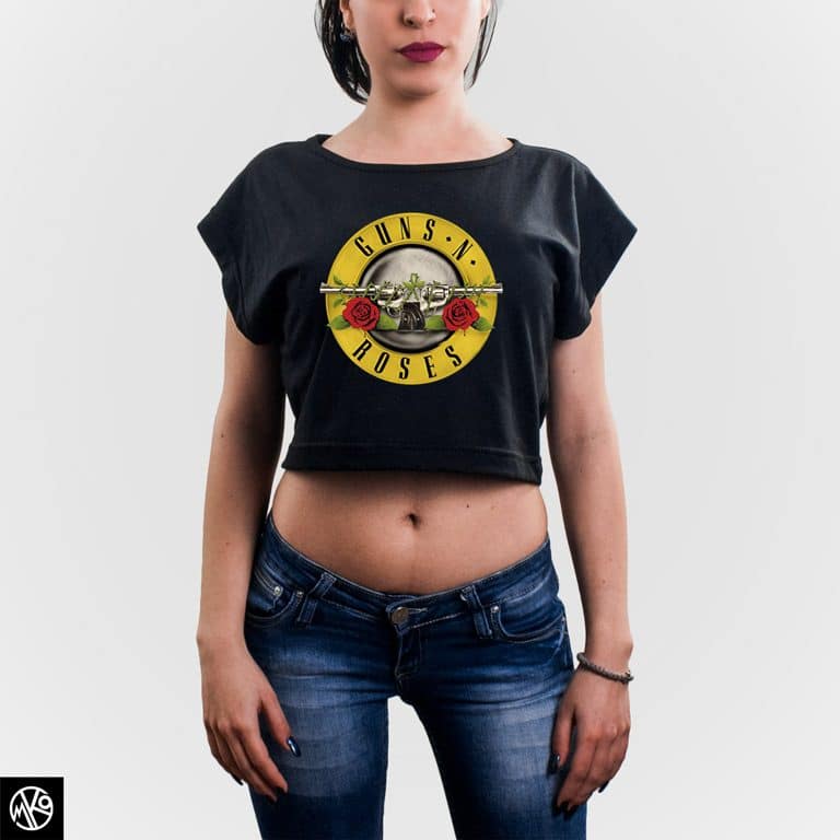Guns n Roses Crop Top majica
