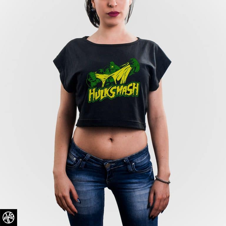 Hulk Smash 2 Crop Top majica