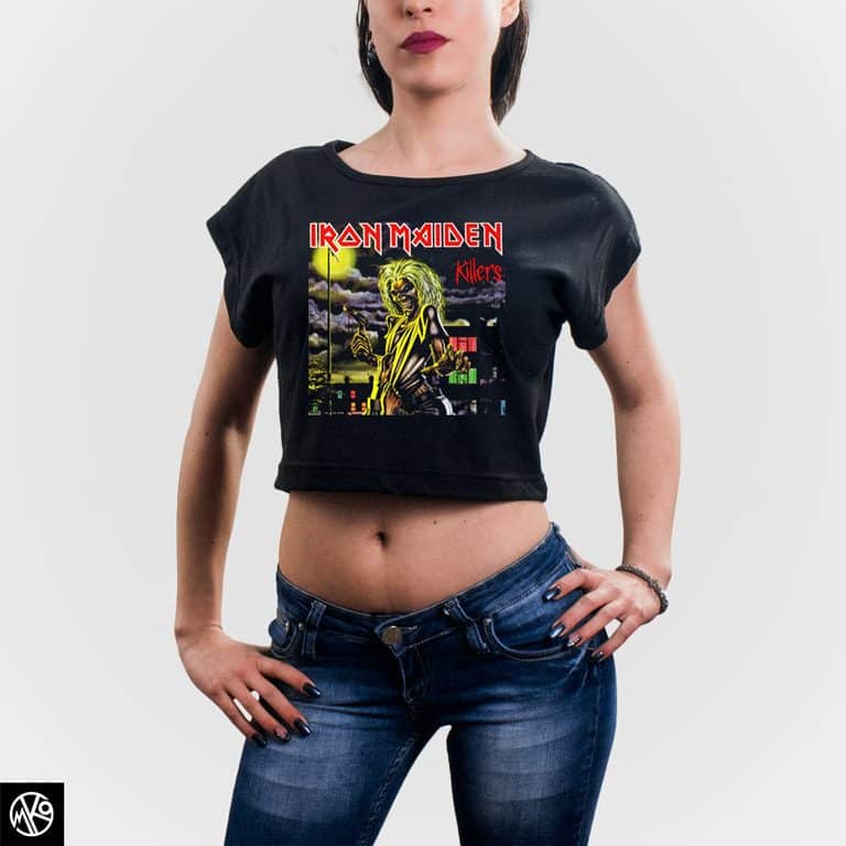 Iron Maiden Killers Crop Top majica