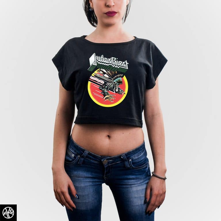 Judas Priest 2 Crop Top majica