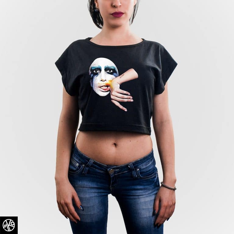 Lady Gaga Artpop Crop Top majica