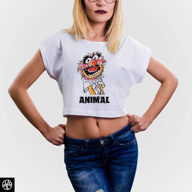 Muppet Animal Crop Top majica