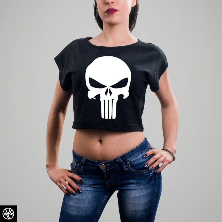 Punisher Crop Top majica