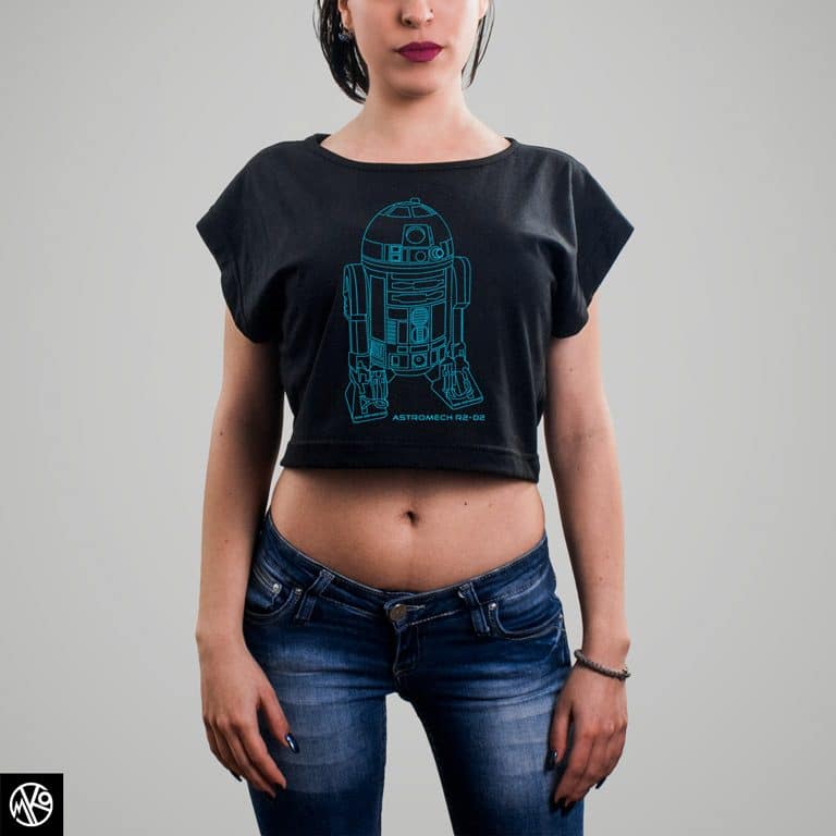 R2D2 Crop Top majica