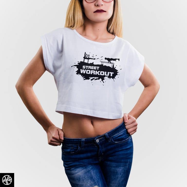 Street Workout 2 Crop Top majica