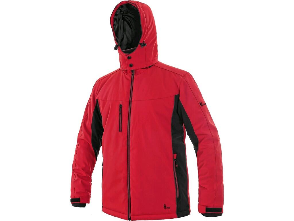 ZIMSKA JAKNA SOFTSHELL VEGAS, CRVENO-CRNA, VEL:M