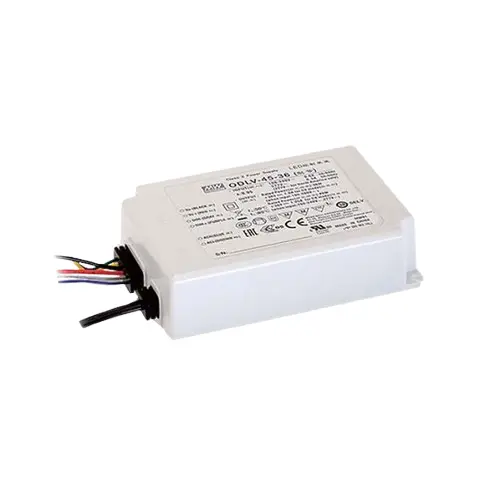 MEANWELL Napajanje sa stabilisanim naponom 45 W LED, ODLV 45 12, Belo
